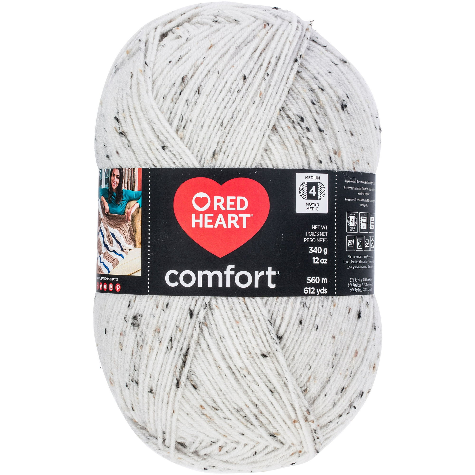 Click here for Red Heart Comfort Yarn  Prints  Acrylic #4 Medium... prices