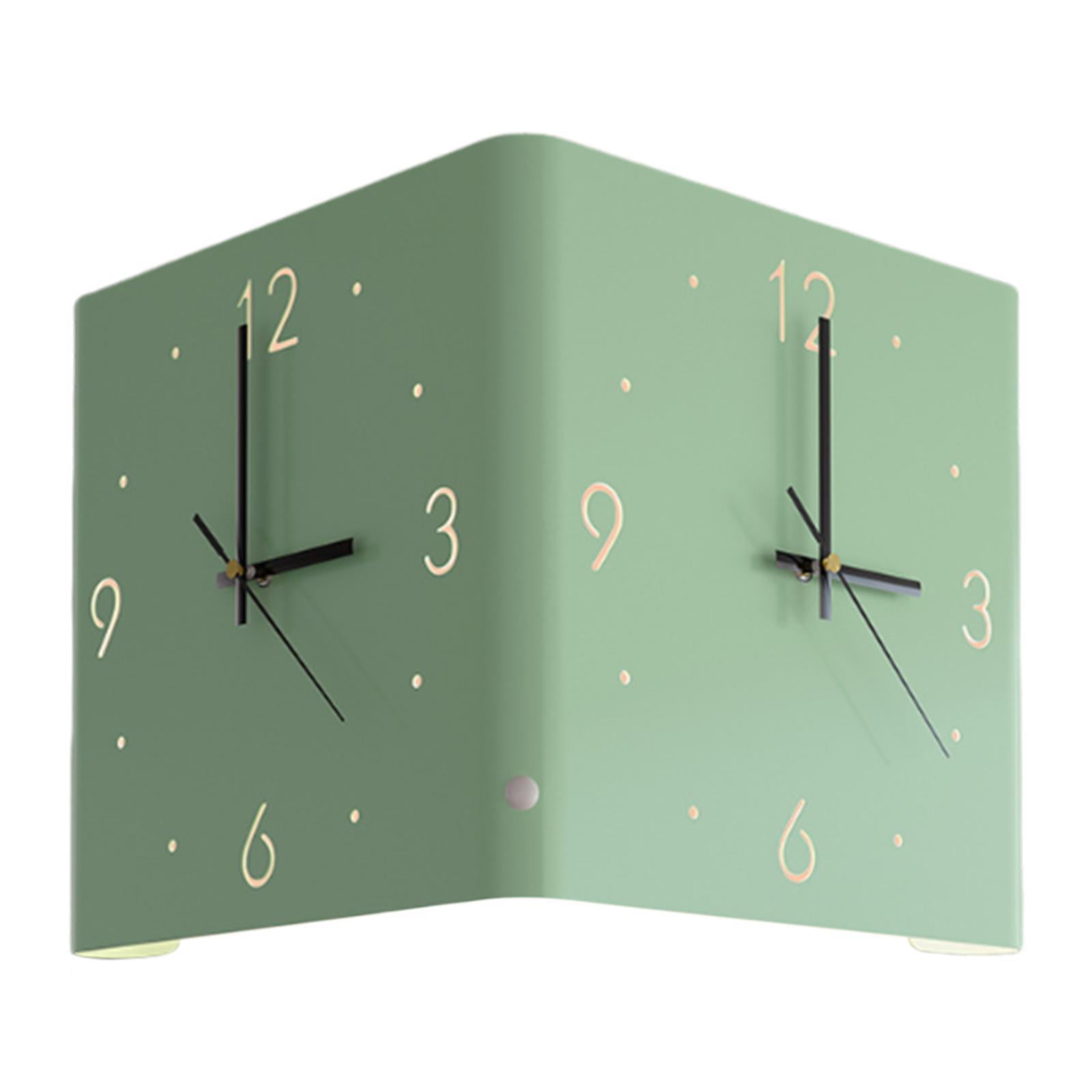 Click here for Shangren Corner Clock Angle Corner Clock With Ligh... prices