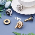 4 Sets 4 Colors Alloy Bag Twist Lock Clasps Handbags Turn Lock with ...