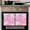 Dish Towels, Tropical Palm Tree Absorbent Kitchen Towels 1 PC, Pink ...