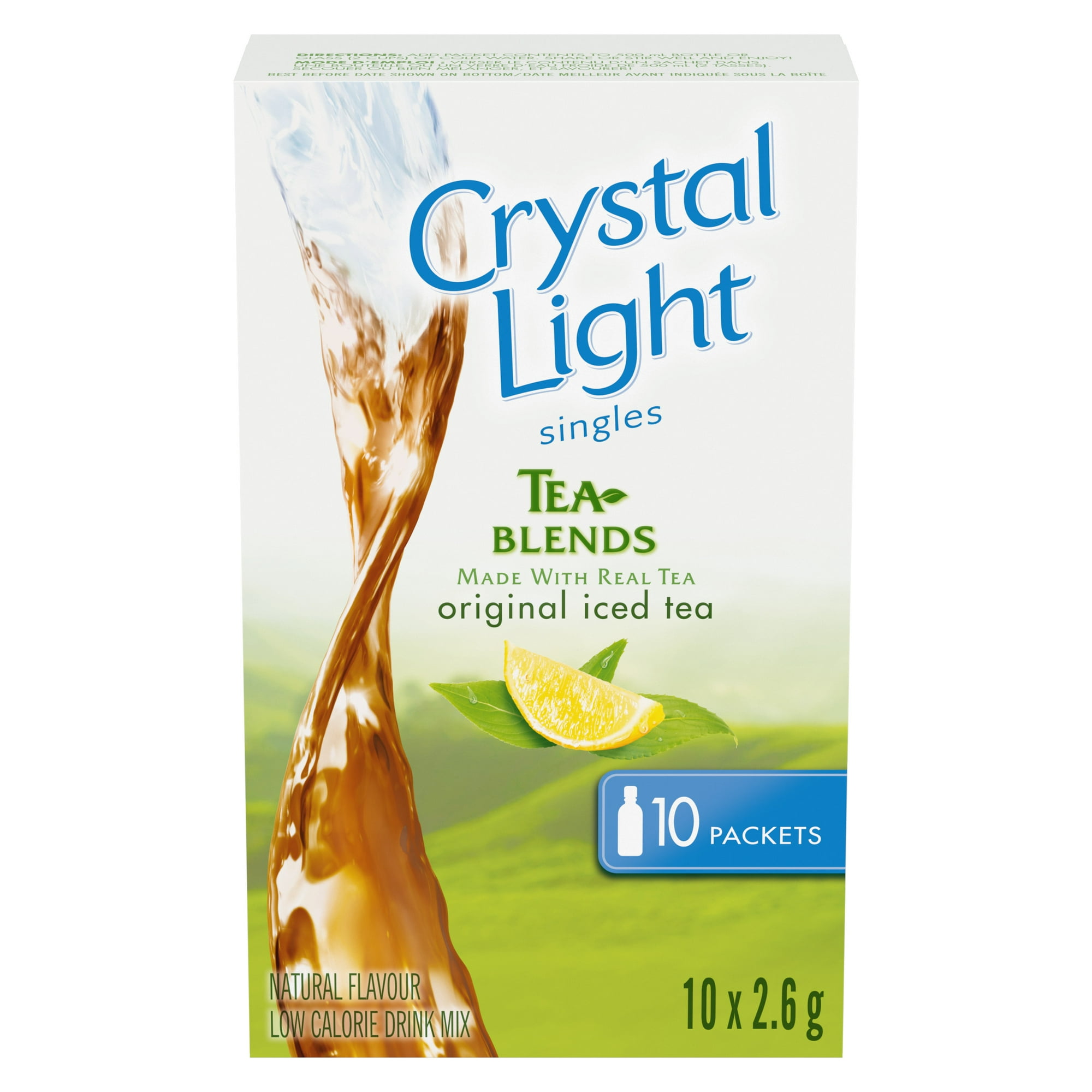 Click here for Crystal Light Singles  Iced Tea Drink Mixes 2.6g prices