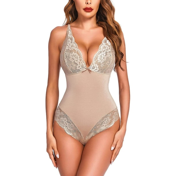 veeki Women Lingerie Bodysuit Snap Crotch Teddy One Piece Babydoll VE6762 - Walmart.ca