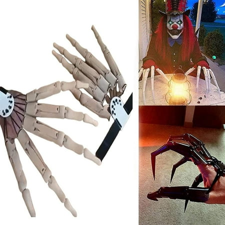 Halloween Articulating Fingers, 3D Printed Articulating Finger ...