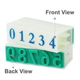 Unique Bargains 1 Set Detachable Plastic Digits Number Stamps 0-9 ...