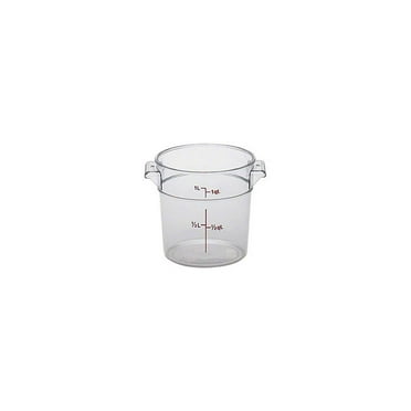Rubbermaid 8qt Plastic Round Food Storage Container with Lid ...