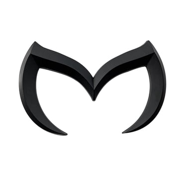Xotic Tech Evil M Emblem Logo Badge Decal for Mazda3 6 Mazdaspeed CX 3 ...