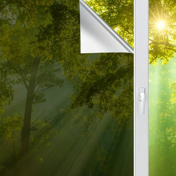One-Way Window Film, EEEkit Mirror Effect Tint Glass Cover, UV Privacy ...