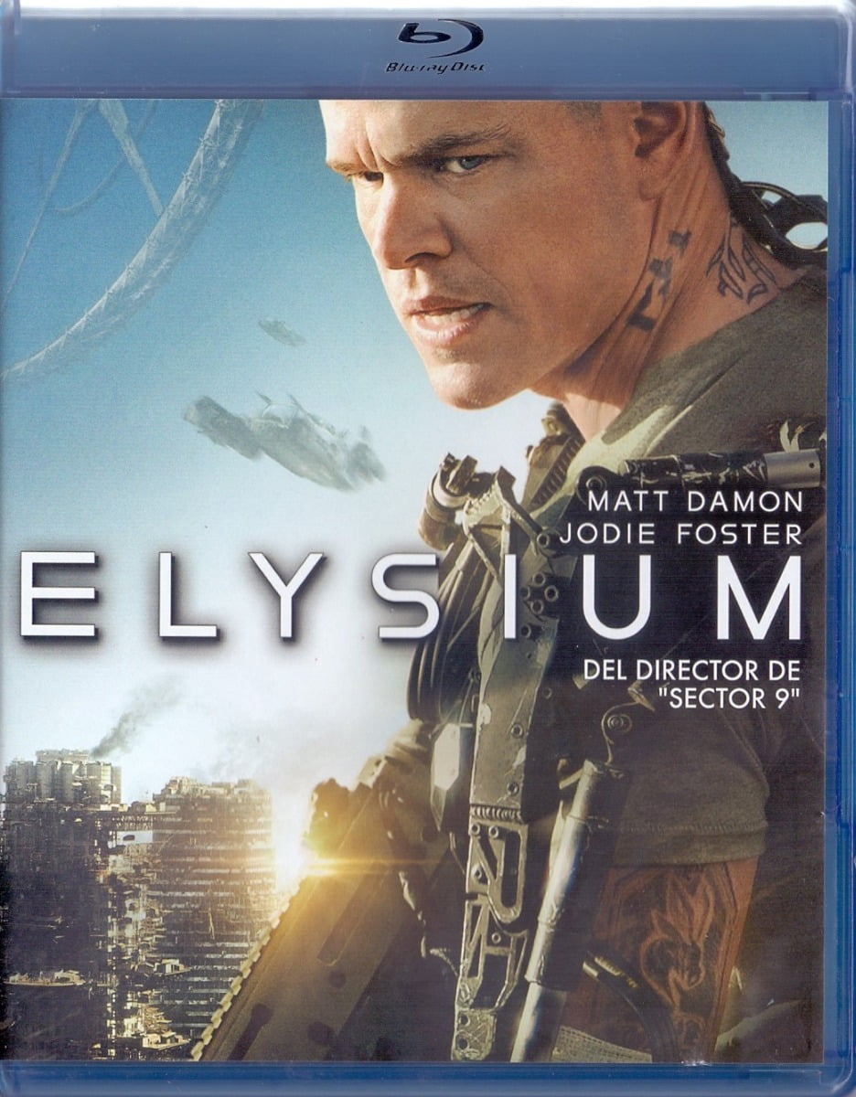 Portada De Blu Ray De Elysium Blu Ray Chappie (Neill Blomkamp, 2015)