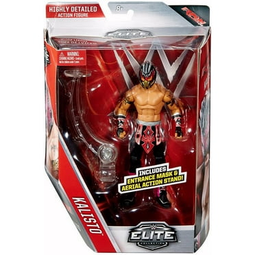 WWE Stevie Ray Elite 6-inch Articulated Action Figure with Ring Gear ...