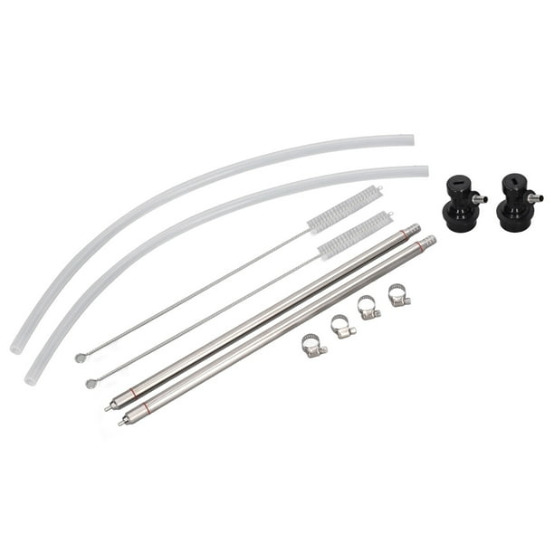 2 Sets Spring Loaded Beer Bottle Filler 304 Stainless Steel Craft Beer ...