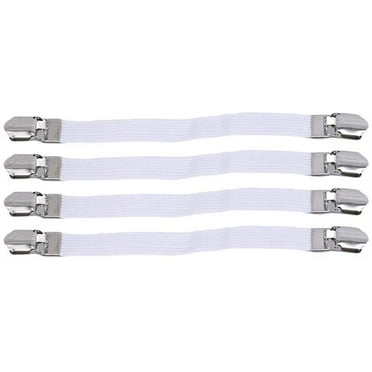 8 PCS Sheet Fasteners Bed Sheet Clips, Elastic Sheet Gripper Mattress ...
