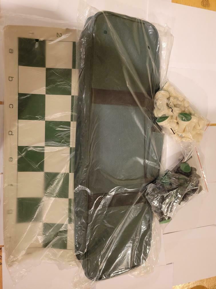 Deluxe Tournament Chess Set with Standard Double Weighted Staunton ...