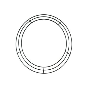 Wire Wreath Frame, Green, 17-3/4-Inch - Walmart.com