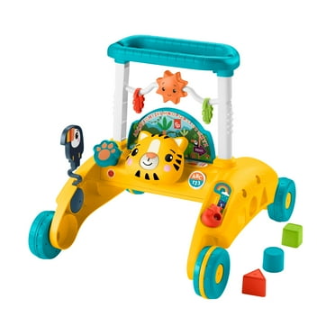 Fisher-Price Bounce & Spin Lion Stationary Ride-On Electronic Learning ...