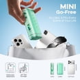 50 portable water flosser travel version: mini cordless flosser with ...