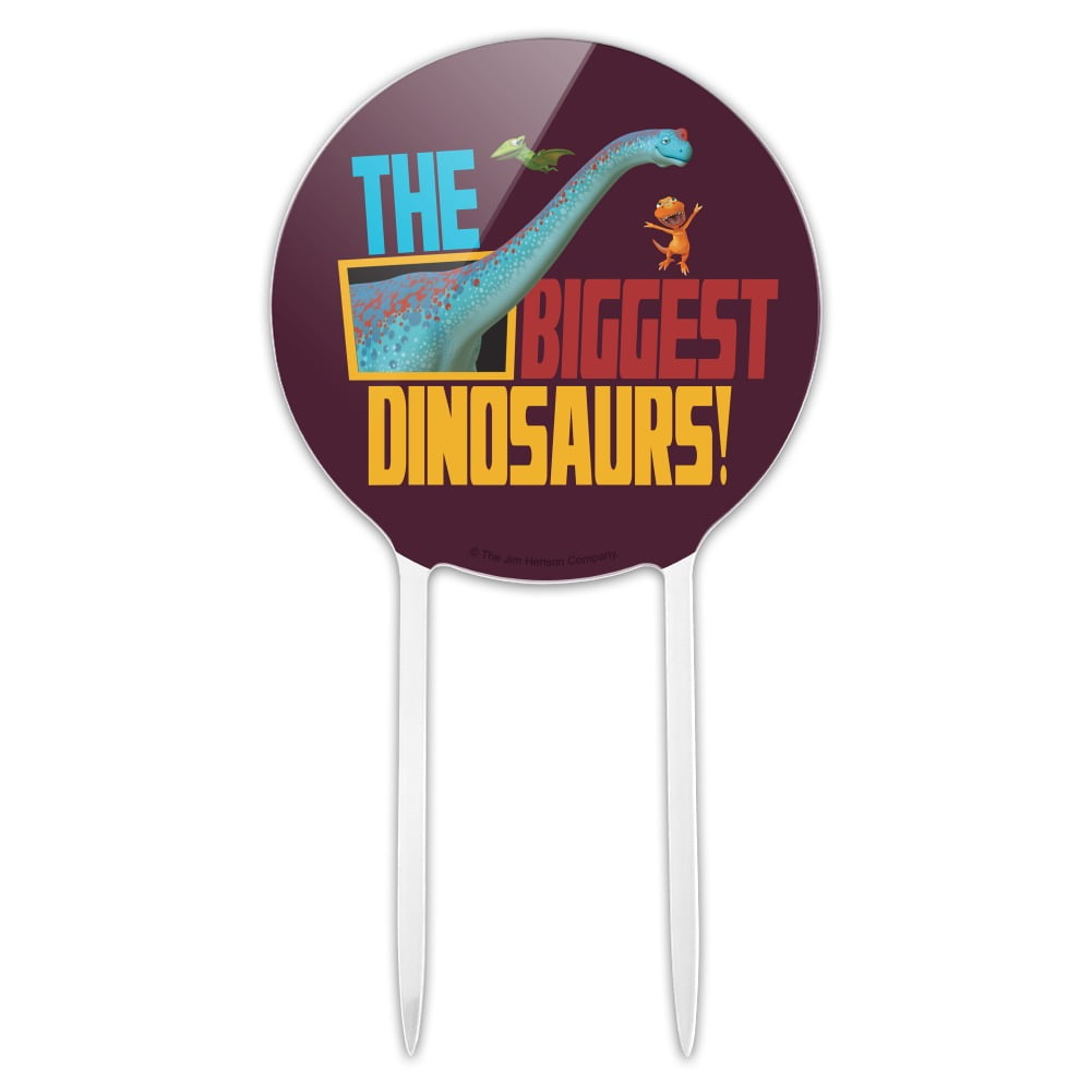 Acrylic Dinosaur Train The Biggest Dinosaurs! Cake Topper Party ...