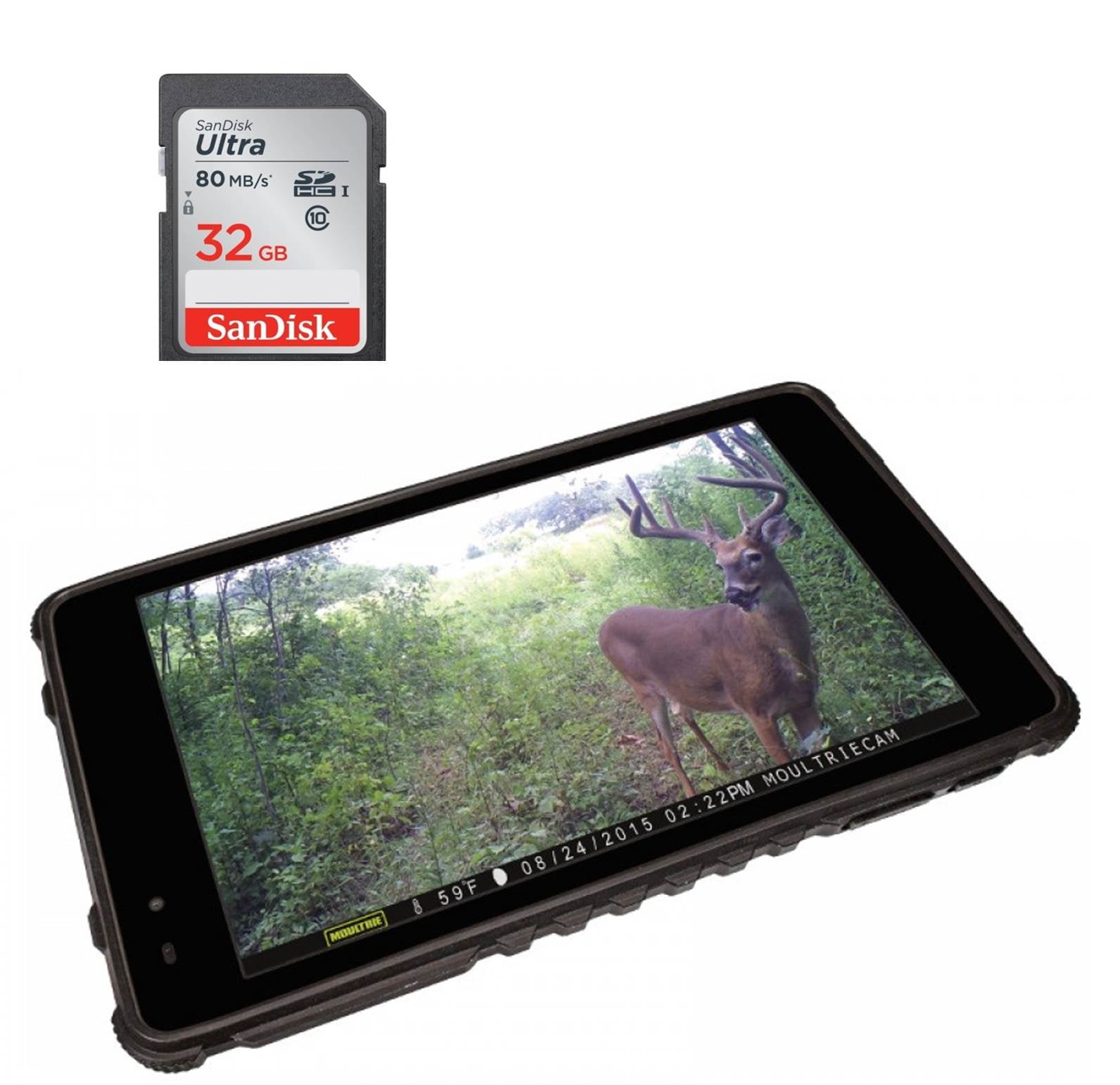 Moultrie Hunting Tablet Viewer + 32GB SD CARD - Walmart.com