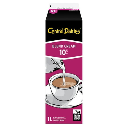 Central Dairies by Natrel 10% blend Cream, 1 L - Walmart.ca
