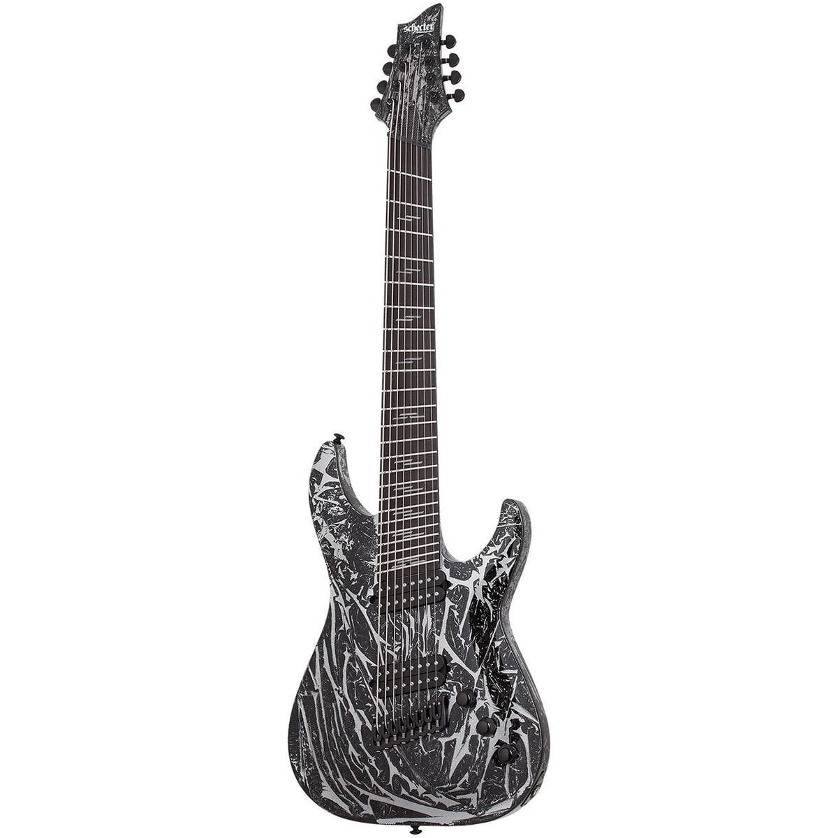Schecter C-8 Multiscale Silver Mountain 8-String Electric Guitar ...