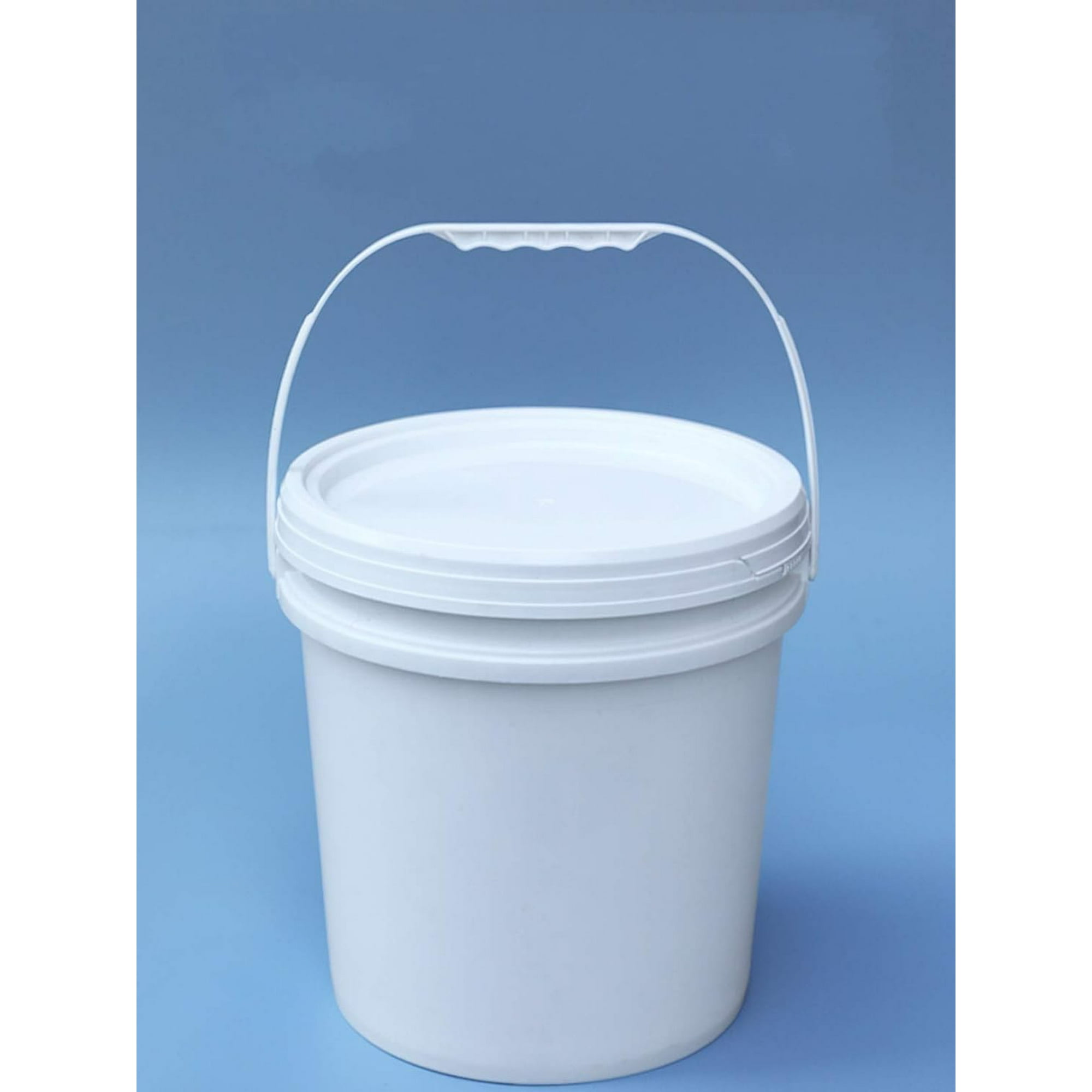 Click here for Surjde 2 Pack (5l White) Plastic Bucket With Lid A... prices