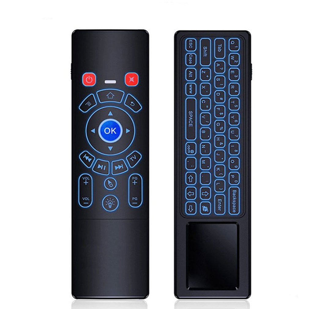 Wireless Multimedia keyboard network set-top box smart TV remote ...