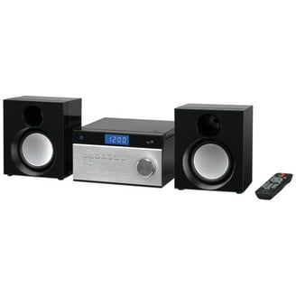 Craig CM427 3-Piece Vertical CD Stereo Shelf System with AM/FM