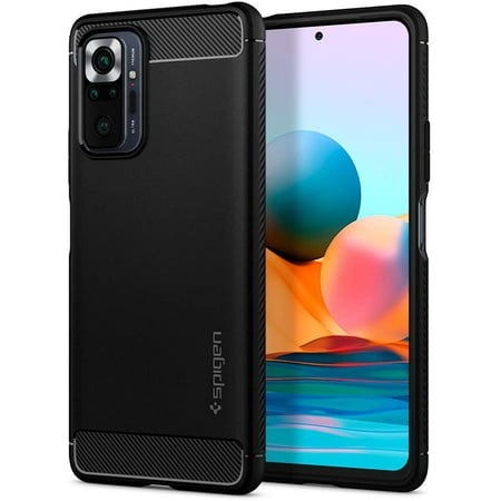 Spigen Rugged Armor Works with Redmi Note 10 Pro Case (2021) - Matte ...