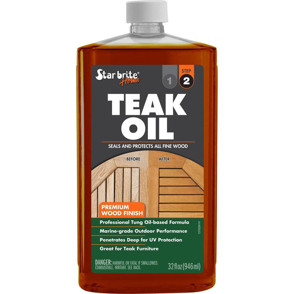 32 Fl. Oz. Premium Teak Oil - Walmart.com