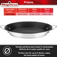 MAGEFESA Prisma 13.4" Paella Pan, 6 Servings, 18/10 Stainless Steel ...