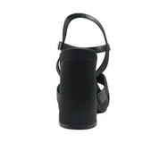 Eloquii Elements Women's Wide Width Platform Heeled Sandal - Walmart.com