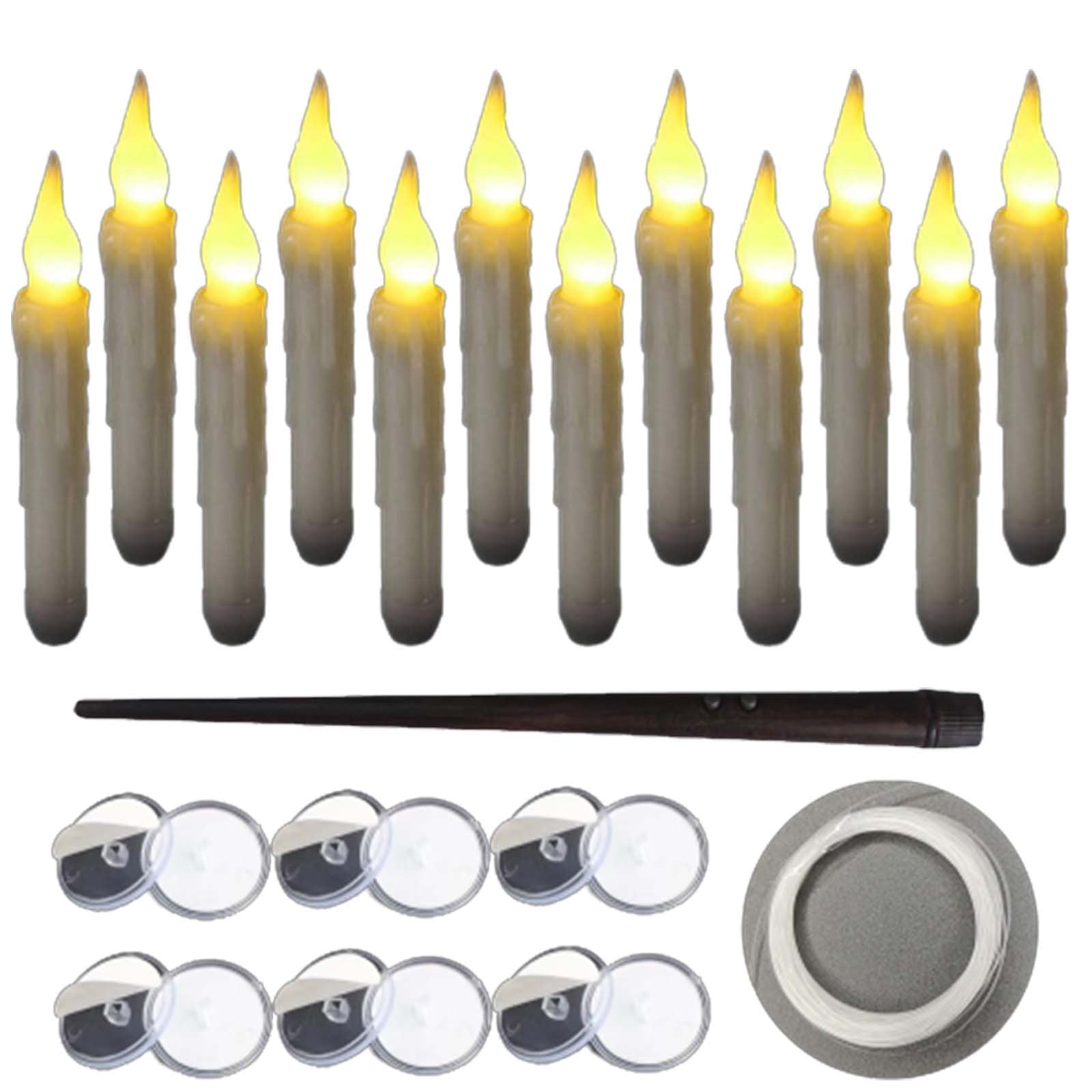 Click here for Egnmcr 12pcs Battery Operated Flameless Led Taper... prices