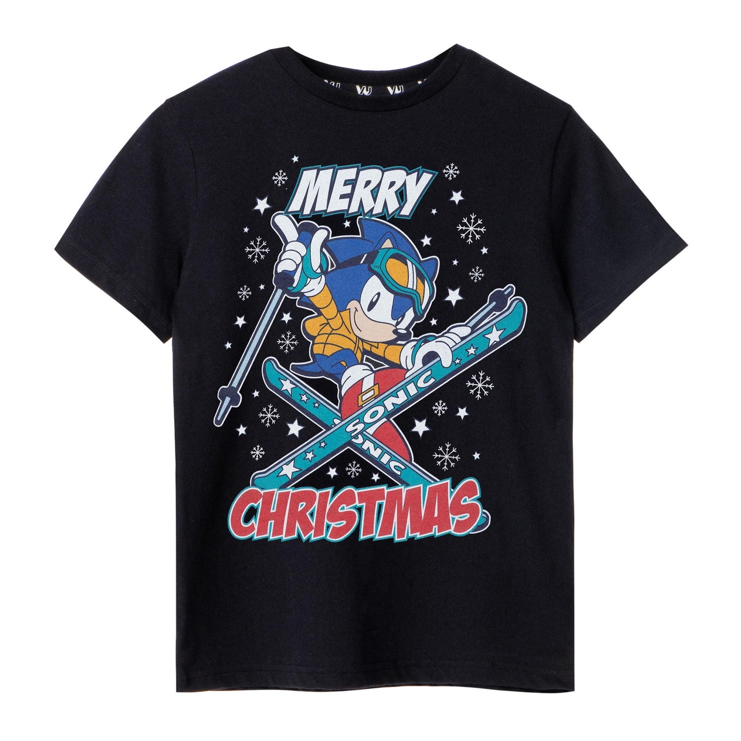 Click here for Sonic The Hedgehog Boys Merry Christmas T-Shirt 3-... prices