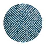 CC Home Furnishings Geometric Capiz Shell Inlay Accent Stool - 19.5 ...