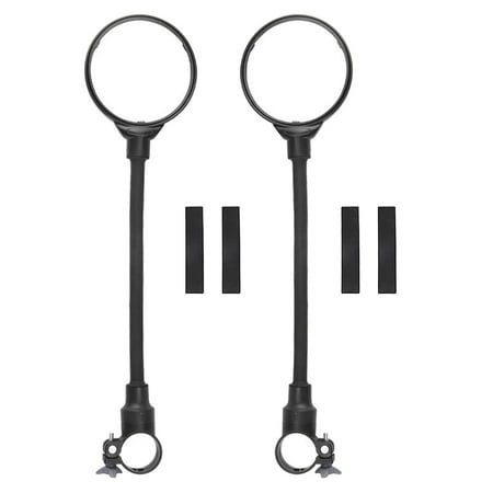 Universal Convex Mirror Rotatable Handlebar Mounted for Handlebars 22 ...