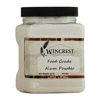 Wincrest Bulk Foods, Granulated Food Grade Alum Powder, 2 Lb Container ...