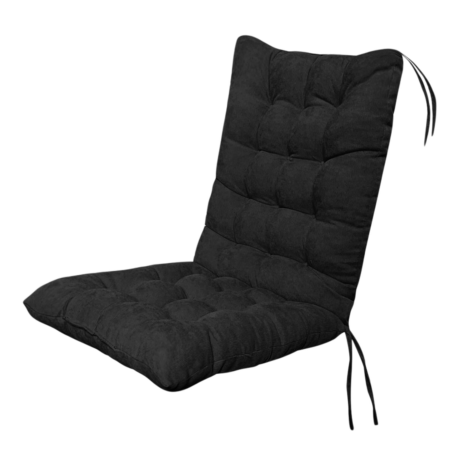 Cojín para silla de comedor, cojín de asiento integrado con respaldo ...