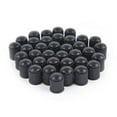 1000 Pcs Universal Black Plastic Car Motor Tire Valve Stem Caps NEW ...