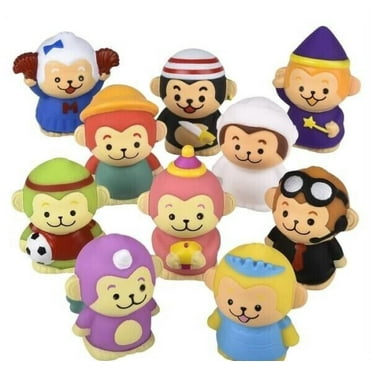 2'' Cute Lizard Toy Figure - Durable Rubber Axolotl, 10 Piece ...