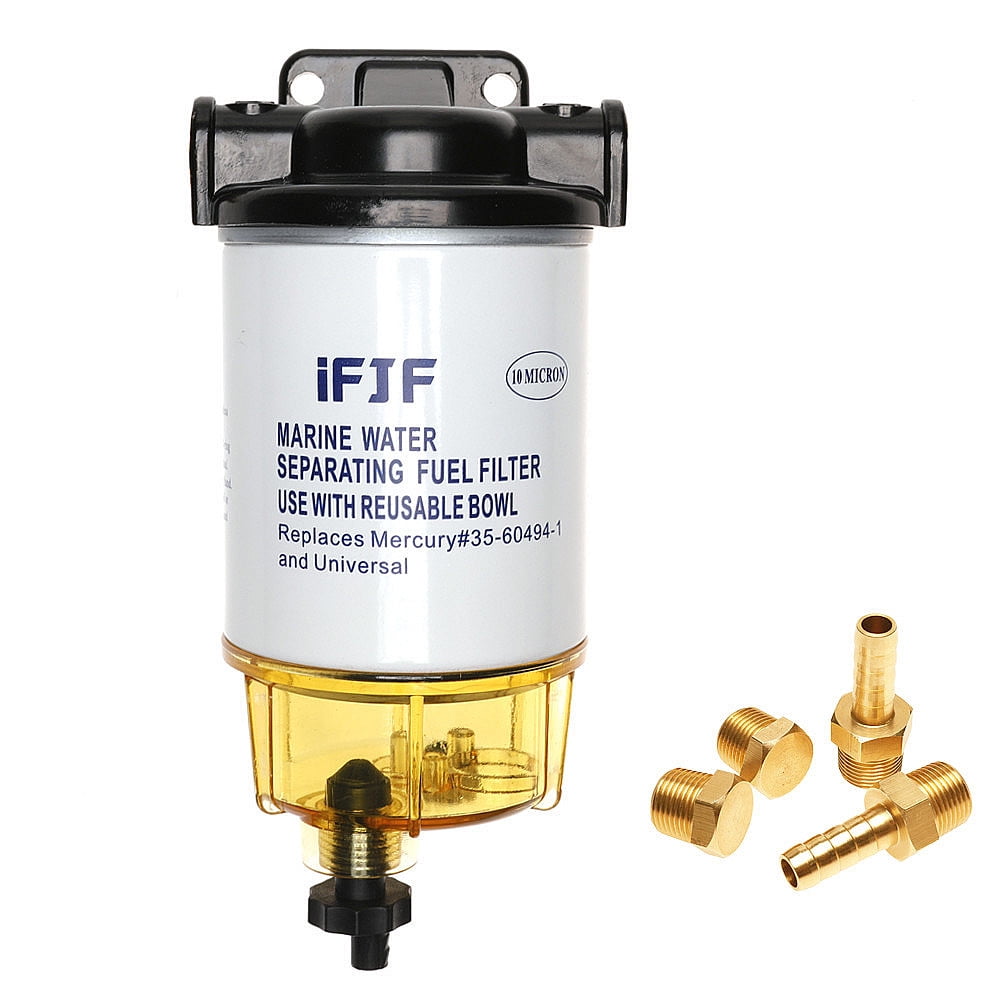 iFJF 35-60494-1 Fuel Water Separating Filter 3/8 Inch NPT Port for ...