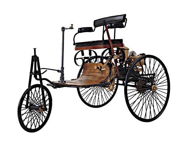 1886 Yellow & Black Benz Car - Walmart.com - Walmart.com