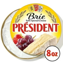 President Brie Soft-Ripened Cheese, 8 oz (Refrigerated) - Walmart.com