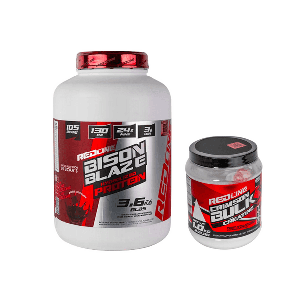 Redline Proteina Chocolate 3.6kg + Creatina Natural 1kg | Bodega ...