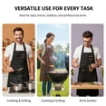 2-Pack Unisex Adjustable Apron, Stain & Tear Resistant, Lightweight ...