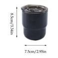 245ml Mini Double Wall Stainless Steel Coffee Mug, Portable Small Water ...