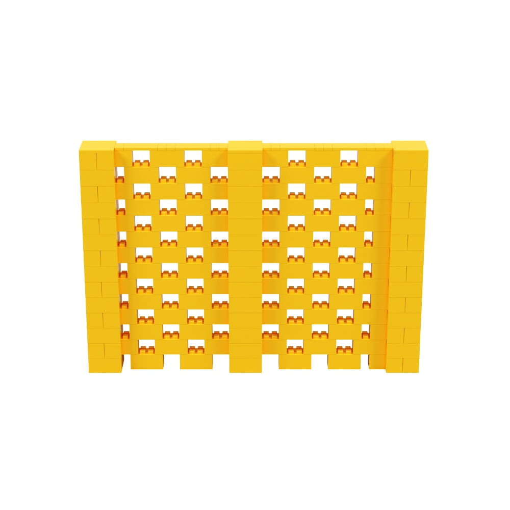 EverBlock 10’ x 7’ Open Stagger Wall Kit | Modular Building Blocks ...