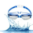 AOKELILY Swimming Goggles Set with Waterproof Cap, UV 400 Protection ...
