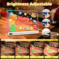 Led Drawing Board with 13 Light Effects, 13.7"x10" Rechargeable Glow ...