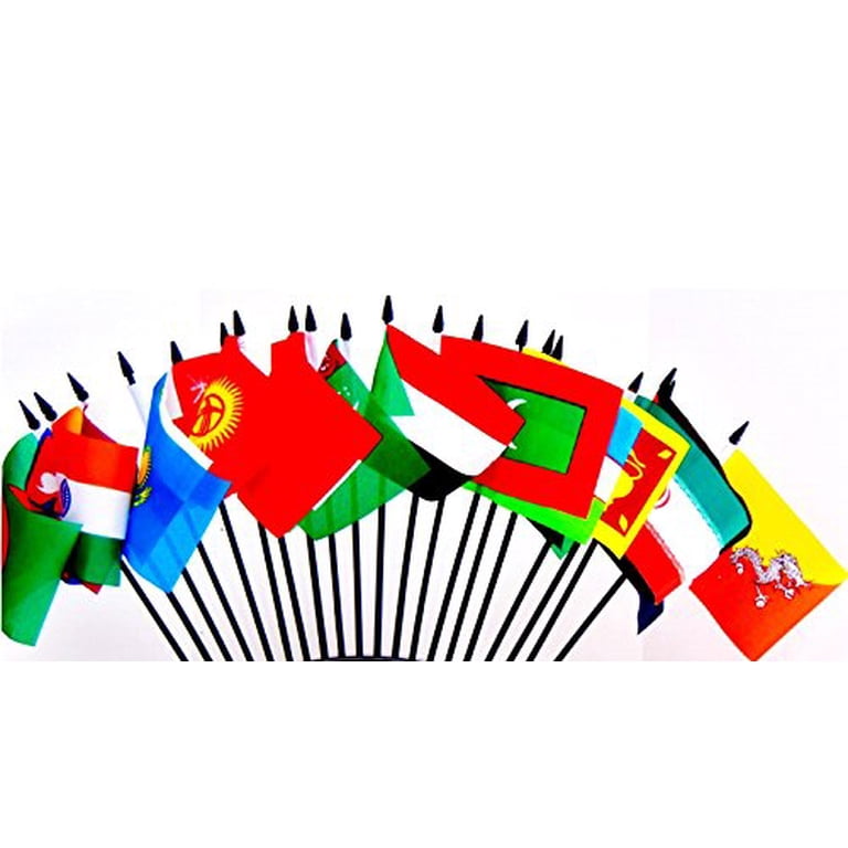 Flags Of Asia Complete Set