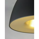 ET2 Lighting E24914-BKSBR 16 in. Fungo LED Pendant in Black & Satin Brass - Walmart.com