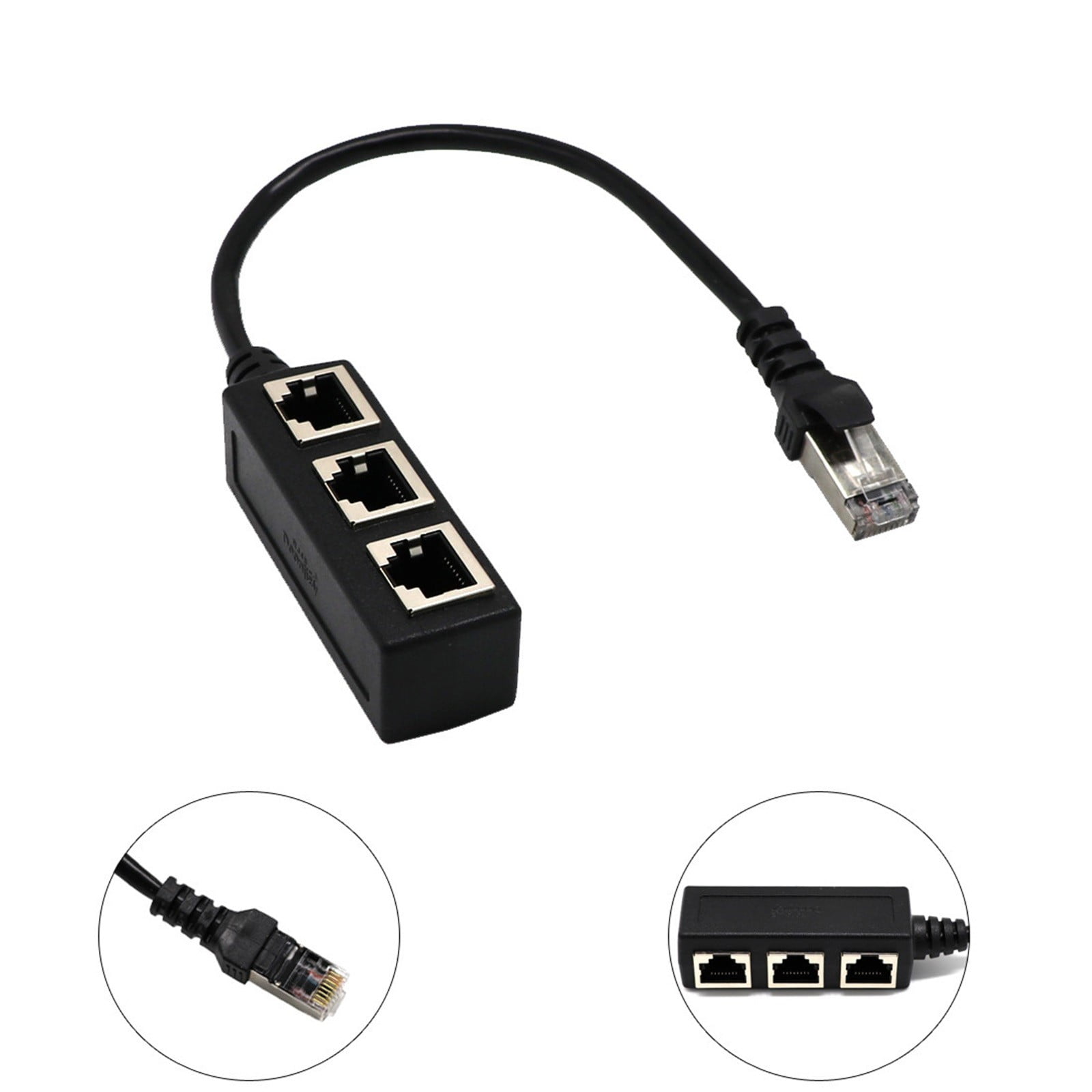 WIFKLSIIPG Network Splitter Network Adapter Network Splitter High Speed ...